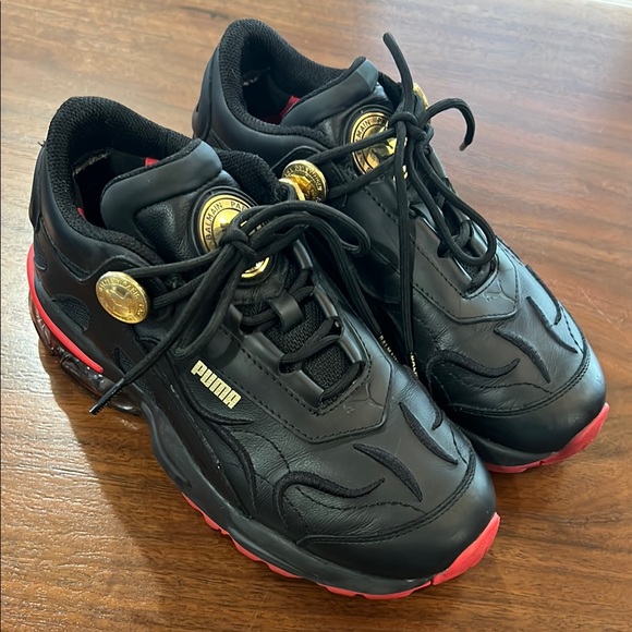 Puma | Shoes | Balmain X Puma 37272 1 Cell Stellar Leather Sneakers ...